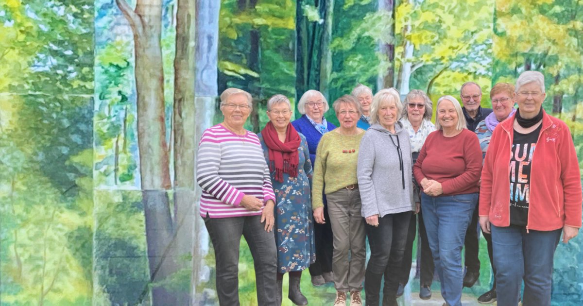 Rathausausstellung "Natur im Wald" des Künstlerkreises Hatten ...