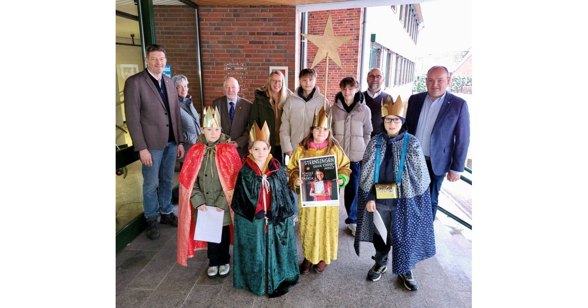 Sternsinger besuchen Wardenburger Rathaus | Gemeinde Wardenburg