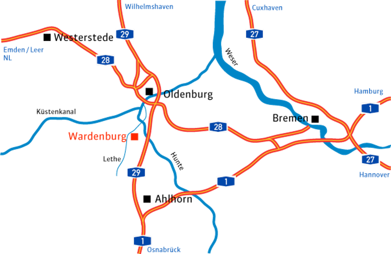 Lageplan | Gemeinde Wardenburg